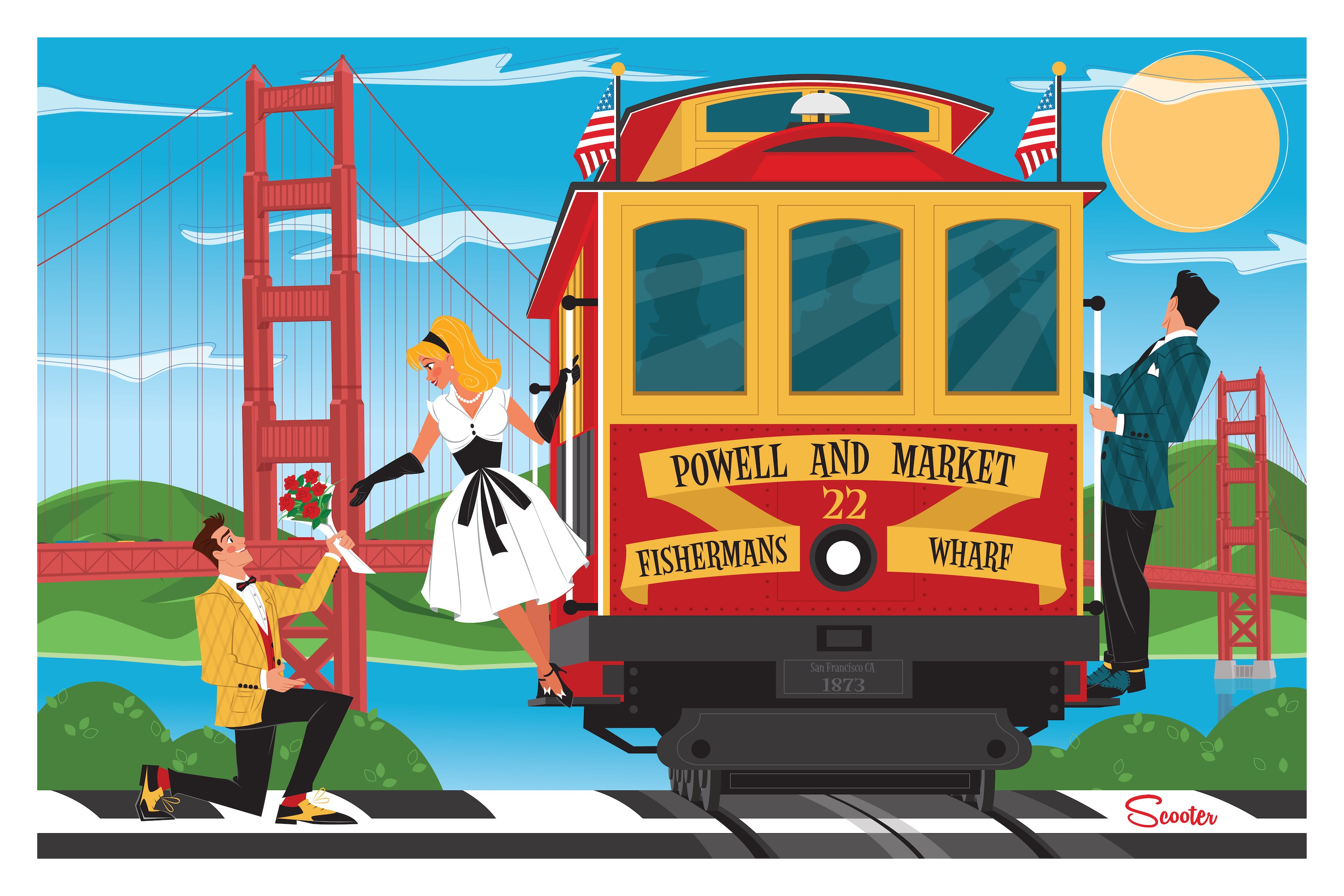 I Found My Heart in San Francisco – Art of Scooter
