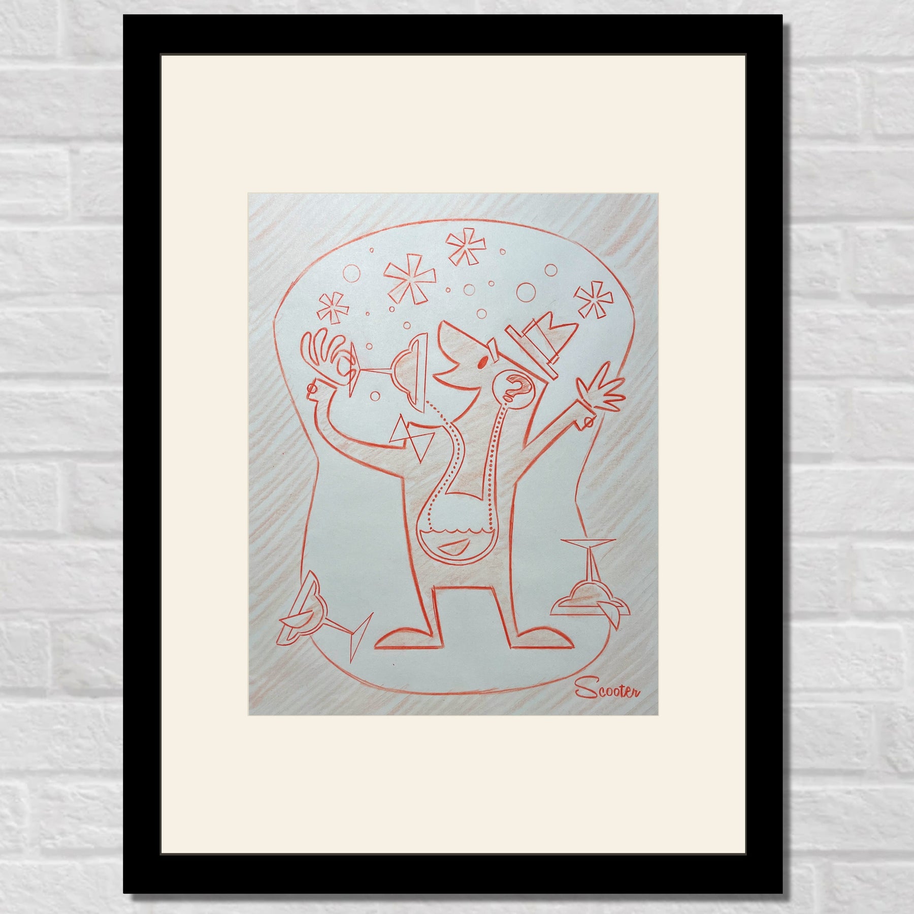 Mind Eraser Original Conceptual Sketch – Art of Scooter