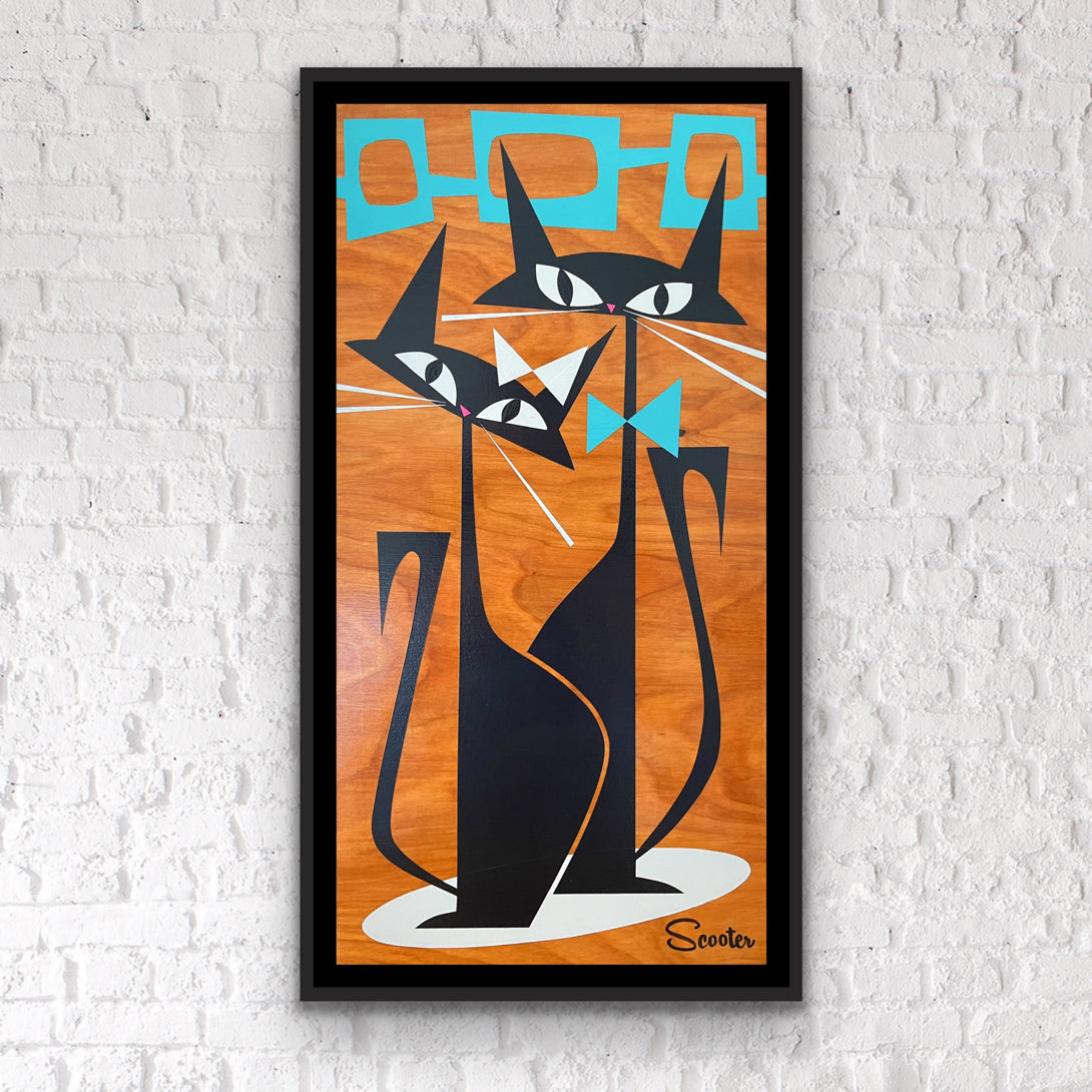 "DOUBLE TROUBLE" ORIGINAL PAINTING – Art of Scooter